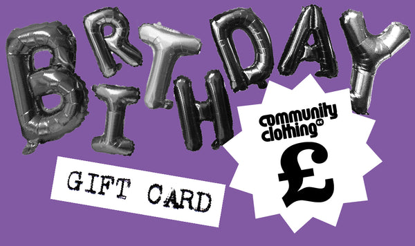 GIFT CARDS - Community Clothing