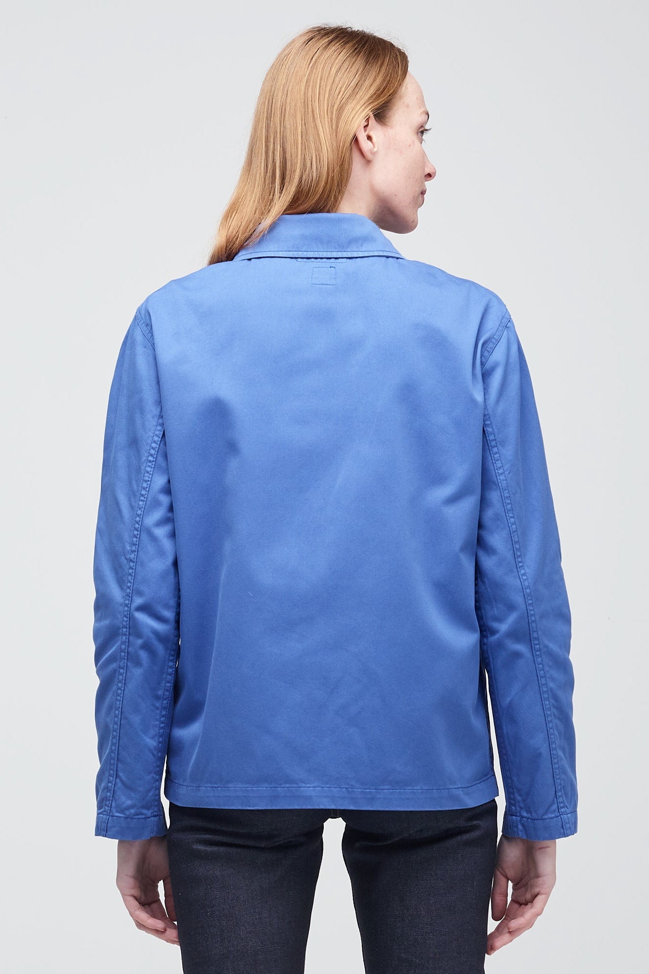 Women's Chore Jacket - Light Blue - Community Clothing