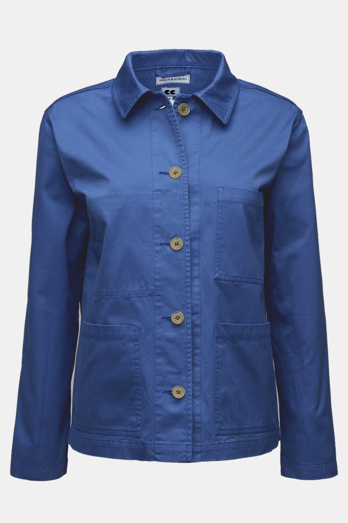 Women's Chore Jacket - Light Blue - Community Clothing
