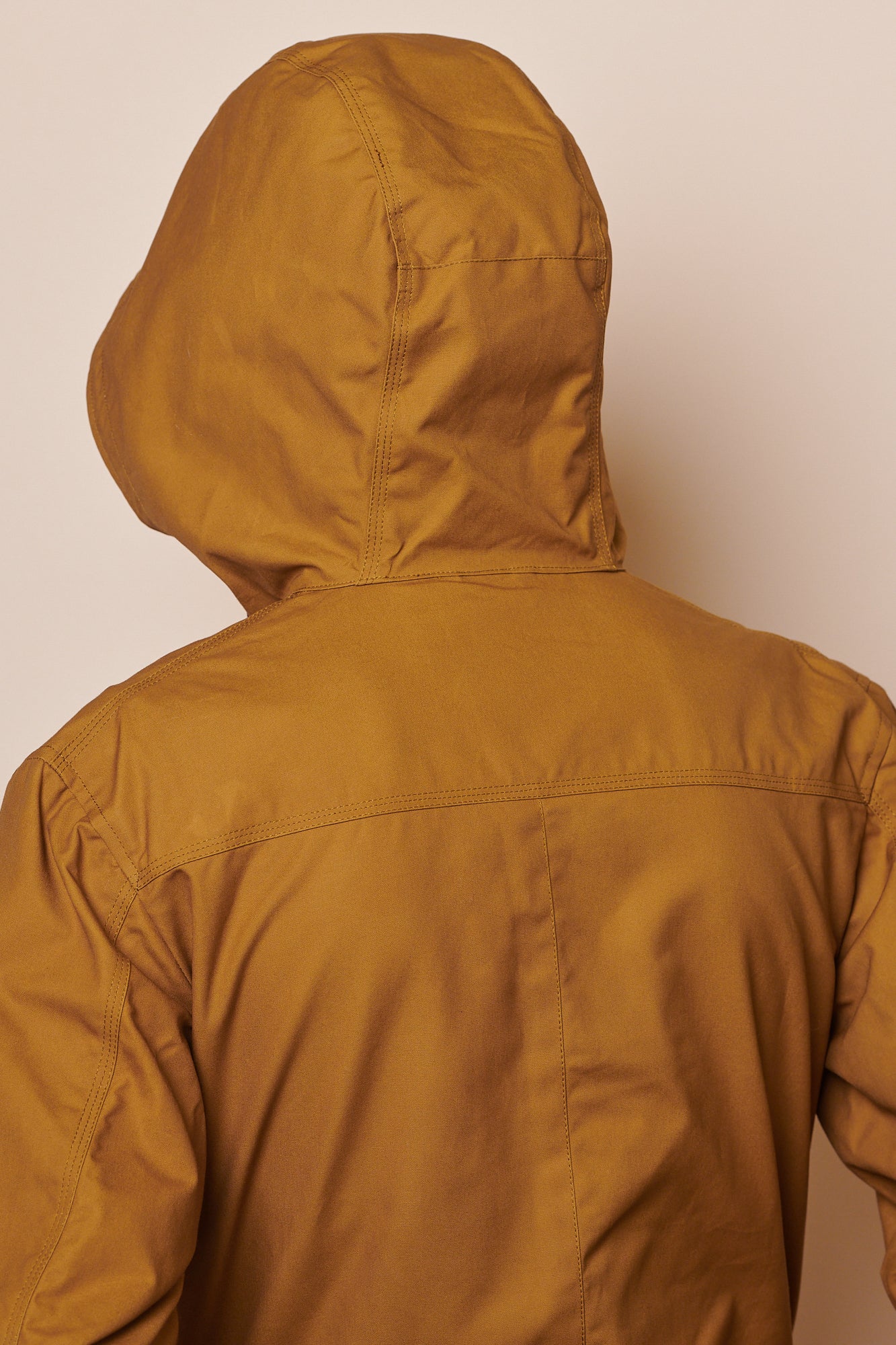Men's Waxed Mountain Parka - Tan - Community Clothing