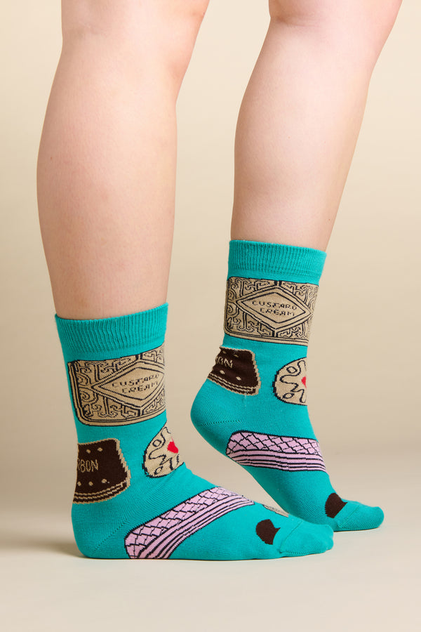 Graphic Cotton Sock 2 Pack - Biscuits - Community Clothing